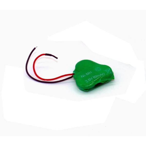 Ni-MH 二次電池 3.6V 80mAh Ni-MHサイズ：約30*29*7.8ｍm重量：約10G保証：届いたから1ケ月以内不良品の場合、交換対応できます。