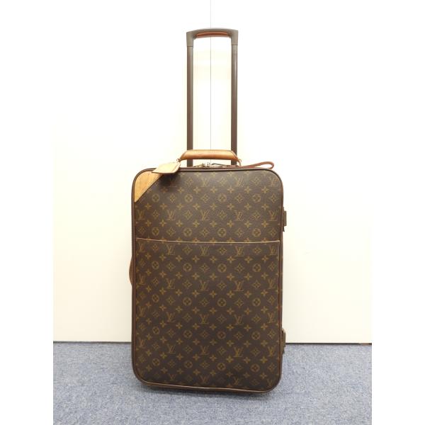 品名 : ペガス60　(Pegase 60)　キャリーバッグ　旅行用スーツケース　トロリーバッグ　キャリーバッグメーカー : ルイヴィトン (LOUIS VUITTON)型番・素材 : M23250ライン・色 : モノグラム　ゴールド金具参...