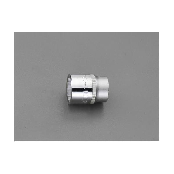 ●メーカー:エスコ●型式:EA687ES-105●差込角:3/4”●対辺:1”●外径:37.0mm●全長:52mm●出荷目安:3営業日以内