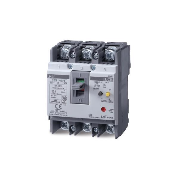 ●メーカー:LS ELECTRIC(LS産電)●型式:EBS53FB50A30MA●極数:3極(P)●定格電流:50A●定格感度電流:30mA●定格電圧:AC100〜220V●出荷目安:即日出荷