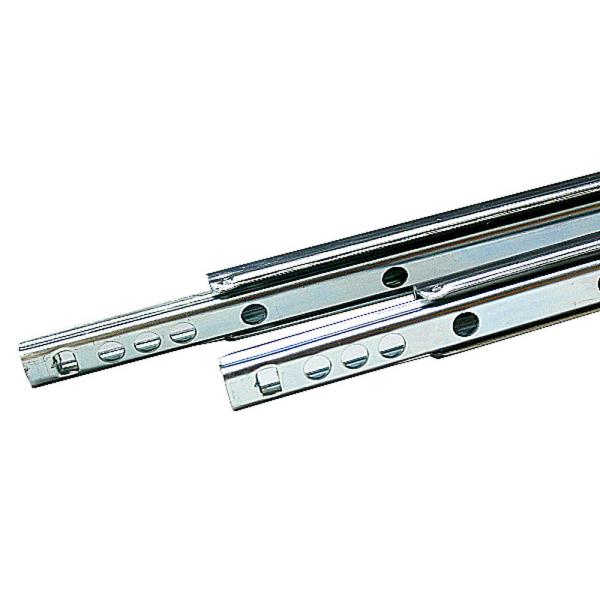 ●メーカー:アイワ金属●型式:AP-1121C●引き出し長さ(標準規定サイズ)(mm):315〜550●スライド量(mm):片側236/最大472●引き残し(mm):74●トラベル:両トラベル●耐荷重(kg):10●入数:左右1セット●出荷...