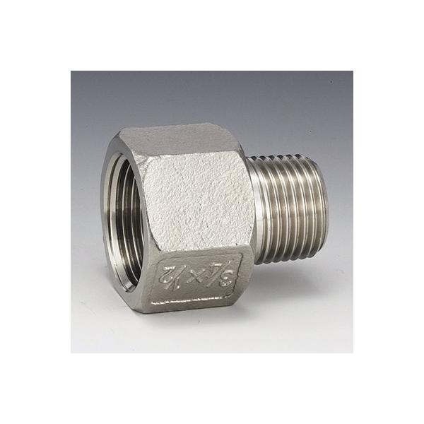 ●メーカー:フローバル●型式:VMF-0402●呼び径(A):15Ax8A●呼び径(B):1/2Bx1/4B●L:35●A:13.5●H:26●φd:8●概算重量(g):61●推奨締付トルク(N・m):30x20●出荷目安:即日出荷