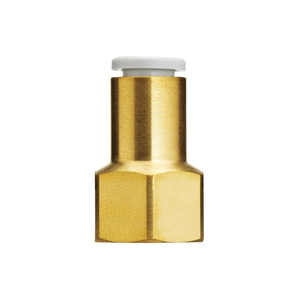 ●メーカー:SMC●型式:KQ2F10-03A●適用チューブ外径:φ10mm●接続ねじRc:3/8●H(六角対辺):19●φD:15.6●L1:31.3●L2:13.3●M:15.6●有効断面積 ナイロン:41.5mm2●有効断面積 ウレタ...