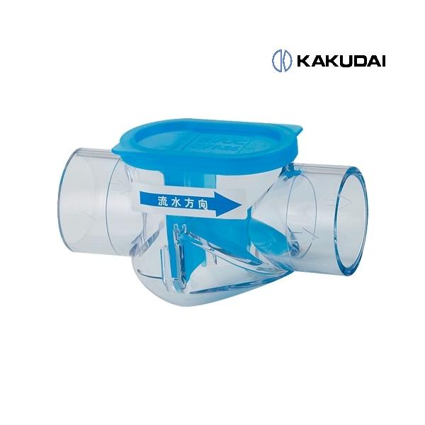 商品名　横引用ドレントラップ品番　438-051-40呼径：40材質：本体：アクリル系樹脂　フタ：PE　弁：PP●業務用エアコンおよび、業務用冷凍・冷蔵機器のドレン配管用●封水およびフラップ弁の二重構造で高い防臭効果が得られます。●フタ、フ...