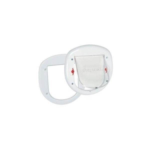 ペット〜る ビッグキャット280(引戸用) ホワイト＊特長＊・ペットが出入りしやすい機能的なペットドアです。小さな子犬から大型犬までペットの大きさに合わせた各種サイズをご用意しました。素材は衝撃に強いABS樹脂を採用しています。・薄型ペット...