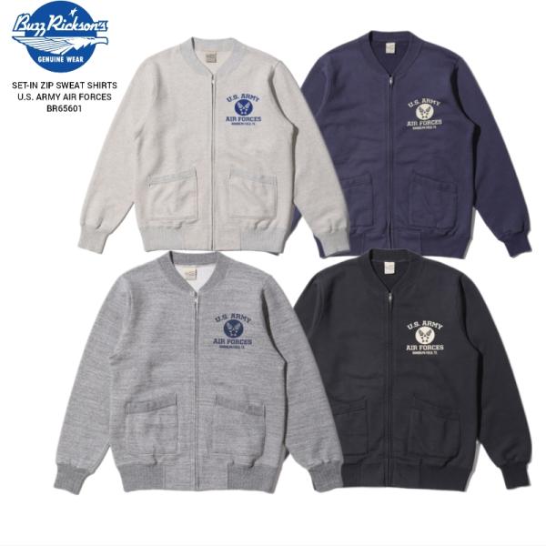 肉厚で裏起毛のバズリクソンズオリジナルのスウェット生地を使用。ユニバーサルのジッパーやパッチポケットに針抜きリブなど、ビンテージのディティールを再現しており、身幅や腕周りなど全体的にスッキリとしたシルエットになっています。商品名　　BUZZ...