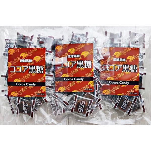 【商品内容】ココア黒糖100g×3袋セット【賞味期限】2026.06※入荷しだい随時更新されます。※ご購入時期によっては新しいものと混合になる場合があります。●名称：加工黒糖●原材料名：粗糖（沖縄県製造）、黒糖（沖縄兼製造）、水飴、ココアパ...