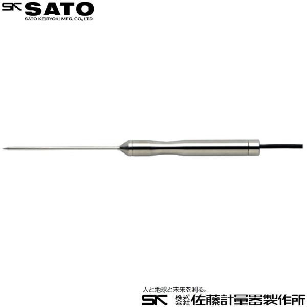 ●防水型デジタル温度計SK-270WPシリーズ用標準タイプのオプションセンサ●JISCO0920：IPX7に準拠した高い防水性能のため、流水での丸洗い(指示計接続時)やアルコールでの拭き取り清掃が可能。※握り手部やコードを液中に入れての測定...