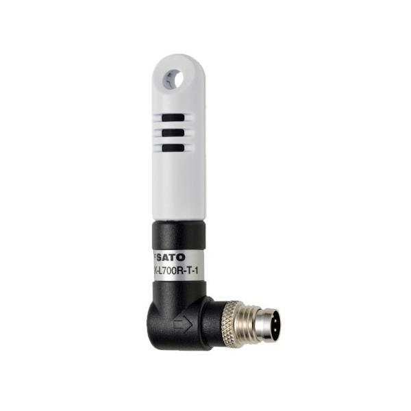 佐藤計量器の無線温度データロガーSK-L700R-T用の温度一体センサSK-L700R-T-1です。サーミスタセンサで測定範囲は-10〜60℃、測定精度は±0.5℃となります。