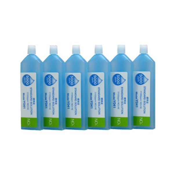 堀場製作所のコンパクト硝酸イオンメーターLAQUAtwin-NO3-11C(B-741、B-341）作物体用にご使用いただける標準液Y041です。１点校正を行う場合、また２点校正を行う場合の高濃度用として使える５０００ｐｐｍとなります。１４...