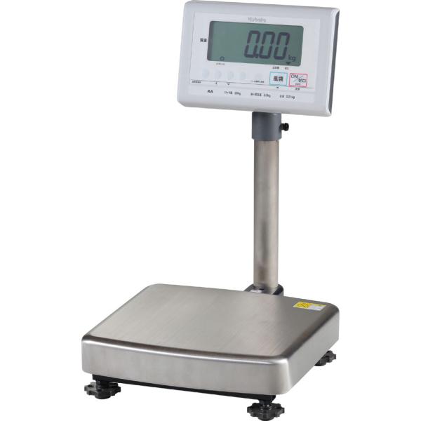 基本機能をしっかり搭載しながらお求めやすい価格を実現した、クボタの製品の中でベーシックタイプに位置づけされるデジタル台はかりKAシリーズです。このKA-K32Sは、最大ひょう量32kgで目量は10g（0.01kg）単位となります。計量台寸法...