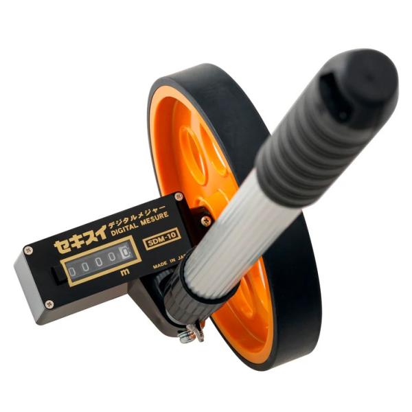 セキスイのSDM-10Nは、測定距離10cm〜10kmで、10cm単位で表示します。