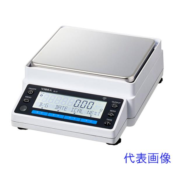 新光電子のALG6202Hは、ひょう量6200g、検定目量0.1gの2級検定付き電子天びんです。更に1桁下を実目量桁として点灯枠で表示することができます。（実目量表示は検定目量ではありませんが、参考値として活用できます。）校正分銅内蔵による...