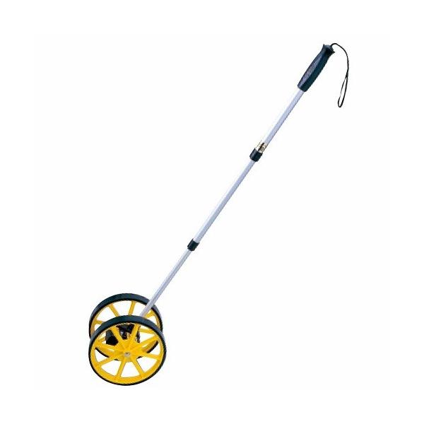 安定した測定が可能な2輪タイプ。長距離で直線の多い測定に向いています。[ 特 長 ]◎ 2輪タイプなので安定した測定が可能。◎ 長距離や直線の多い測定に最適。◎ 一人でも歩きながら転がすだけで素早く測定できます。◎ 握りやすいグリップ。◎ ...