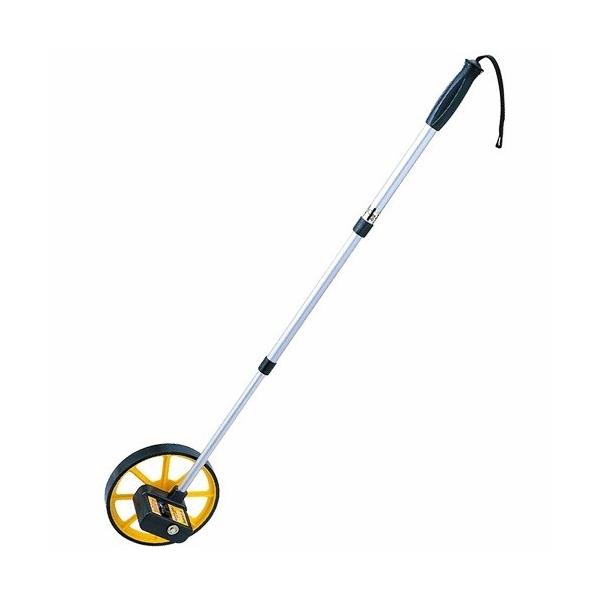 収納性と測定のしやすさのバランスがとれたウォーキングメジャーです。[ 特 長 ]◎ 巻尺などでは測りにくい長距離を測定できます。◎ カーブや直角がある場所でも測定できます。◎ 一人でも歩きながら転がすだけで素早く測定できます。◎ 握りやすい...