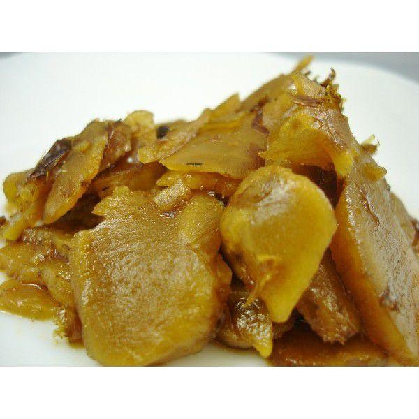 佃煮のトップブランド『わそう』の佃煮3個セット。スライス生姜を釜炊きし、かつお節、砂糖、醤油で炊き込みました。【内容量】　釜炊き生姜110g×3個【原材料】　しょうが、砂糖、醤油、食塩、かつお節、　調味料（アミノ酸等）、酸味料、カラメル色素...