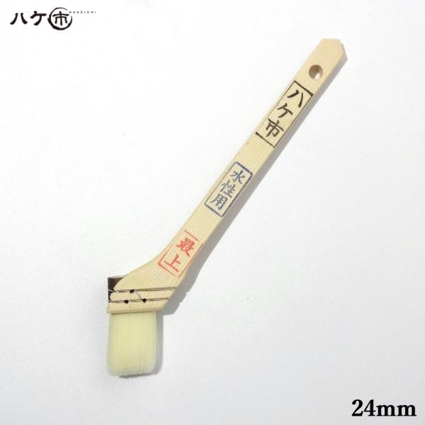 リーズナブルで大変お買い得な低価格ナイロン刷毛です。こちらはユリックス型となります。カテゴリ：ユリックスタイプ毛質：ナイロン毛販売単位(本)：1サイズ(mm)：24厚み(mm)：11毛丈(mm)：30