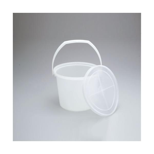 【容量(L)】 2.5L【梱包数量】 1個/箱■特長　本体・持ち手・フタ共にポリ素材。※内容器を入れた状態で、フタは閉められません。※内容器は、はけ屋内容器・はけ屋 1 型内容器・ヨトリヤマ 3 型をご使用下さい。