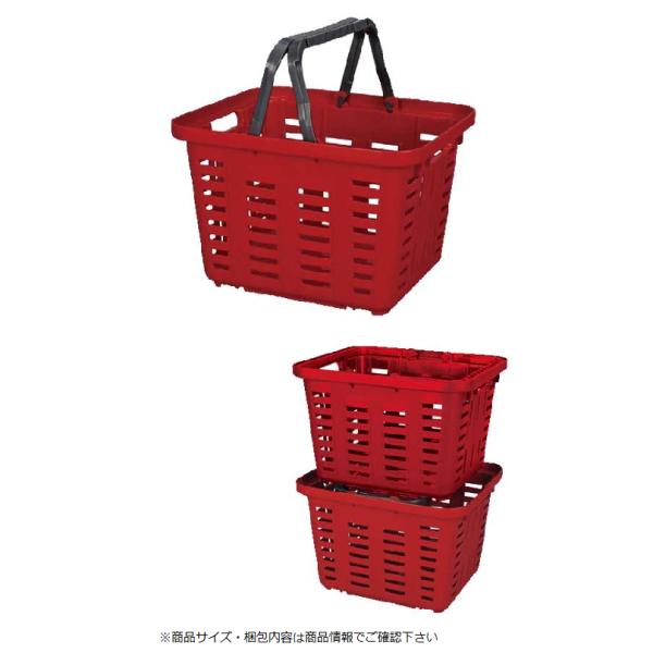 Rスター【サイズmm】 L370×W320×H245（0.85kg） 【梱包数量】 1個/箱収納時でも積重ね可能※重量物を収納し、長期にわたる積み重ね時はハンドルが変形する場合もあります。
