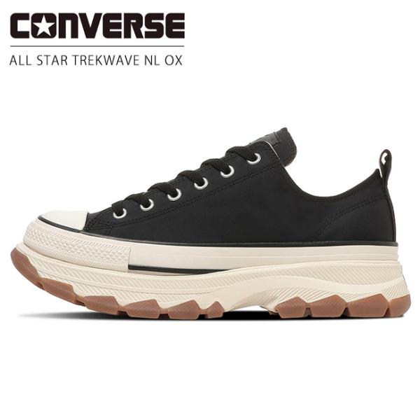 コンバース オールスター　トレックウエーブ ＮＬ　ＯＸ　レディース　メンズ スニーカーALL STAR TREKWAVE NL OXオールスターの定番スタイルに、トレッキングシューズをモチーフにしたボリュームのあるアウトソールを融合させたト...