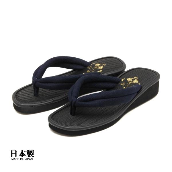 ■雪駄の履き方■鼻緒を指の又まで深く入れずつま先でひっかける様にして、かかとを少し出して履くのが「粋」な履き方とされています。■適応サイズ：M(25.0〜26.0cm)、L(26.0〜27.0cm)■鼻緒カラー：ネイビー（紺）■鼻緒素材：編...