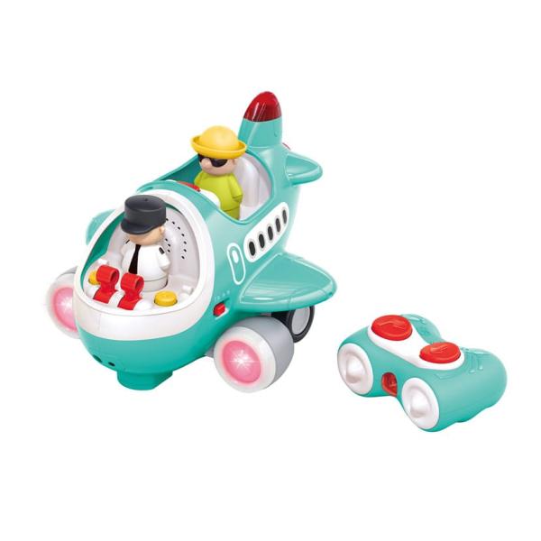 のりもの遊びからごっこ遊びまで！音としかけがいっぱいの操縦できるひこうきサイレン音や搭乗音、音楽が流れるサウンド機能がついています。自分で走る走行機能と、リモコンで操作できる操縦機能つき！うしろのボタンを押すと、荷物が出てきたり、人形を取り...