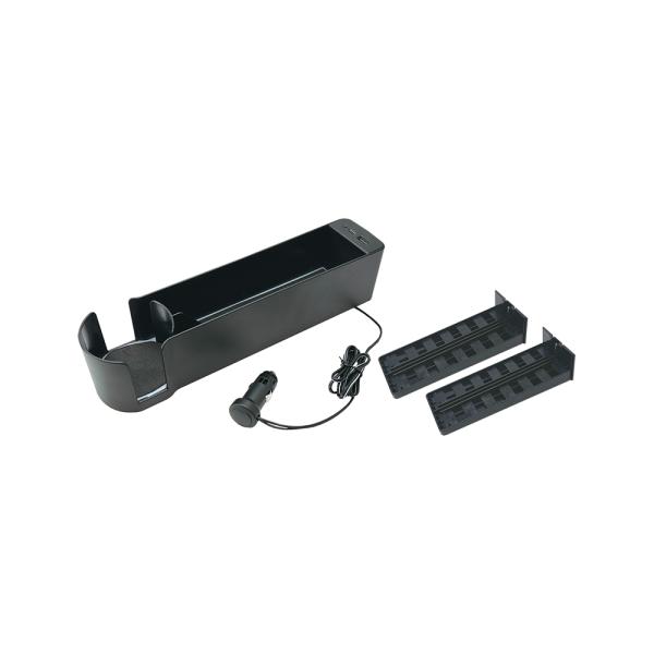 ●内側も外側も光るシートサイドポケットです。●光の色を9色+グラデーションモード（9色がゆっくりと順番に自動で切り替わる）から選択することができるLEDイルミを搭載しています。●明るさの調節が可能です。●色と明るさを記憶するメモリー機能を搭...