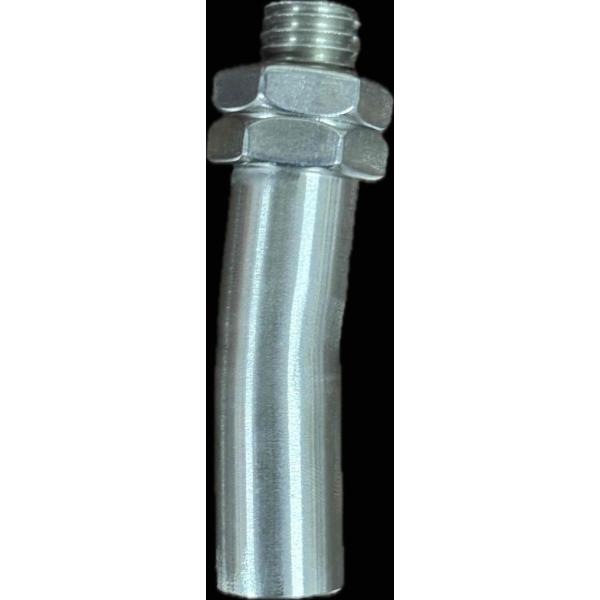 品番ST-464 車両側10×1.25 ノブ側10×1.25   ST-465 車両側12×1.25 ノブ側12×1.25   ST-466 車両側12×1.75 ノブ側12×1.75材質　ステンレス長さ　48mm角度　10°※発送の際、商...