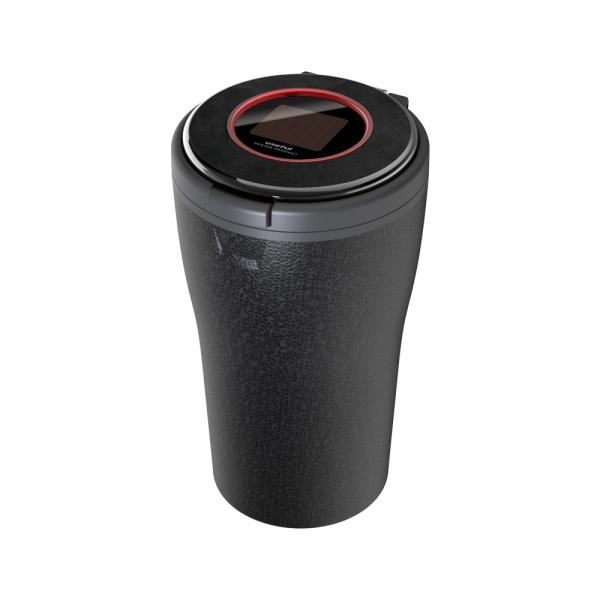 商品説明●最高クラスの性能を持ったスエードレザー調&amp;ラバーボディの灰皿です。●タンブラー形状だから開口部が広く灰が捨てやすいです。●ワンプッシュオープンタイプです。●電池交換不要のソーラー電源です。●挿し込むだけで消火できる1アクシ...