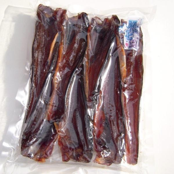 ■北海道産の真ほっけを使用 ■そのまま皮をむいてお召し上がりください。軽く炙ってもいけます。 ■酒の肴、お茶うけ、おやつ、幅広くお楽しみ頂けます。 ■原材料名　真ほっけ（北海道産）、砂糖、食塩、ソルビトール、調味料（アミノ酸）、甘味料（ステ...