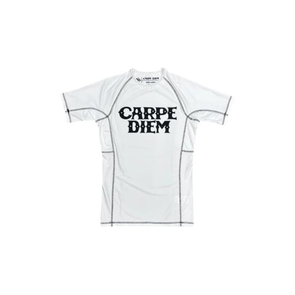 【商品概要】 商品名：CARPE DIEM Rash Guard - White ブランド / メーカー：CARPE DIEM（カルペディエム） カラー：ホワイト（マシュマロ／わずかにイエローが入った肌透け防止カラー） サイズ / 容量：M...