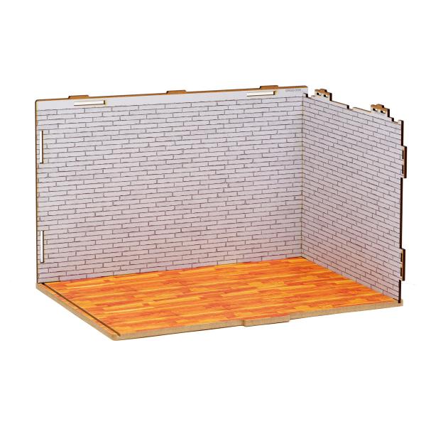 ○内寸サイズ：幅274 x 奥行183 x 高さ159mm○外寸サイズ：幅288 x 奥行197 x 高さ184mm○木質ダイレクト印刷背面板・側面板・ベース○組み立ててそのまま使えるダイレクト印刷バージョン。左右選択式の側面壁・背面壁の壁...