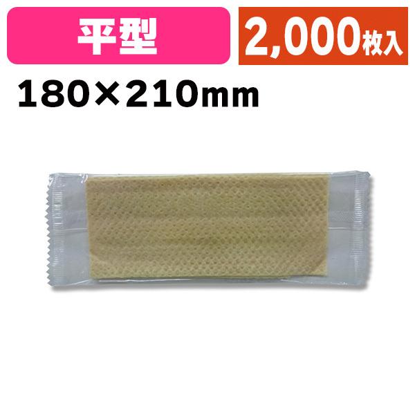 《仕様》─────────────────　［サイズ］180×210mm　［材　質］パルプ　［形　状］平型　［品　種］紙おしぼり　［入　数］2000枚入　［単　価］1枚あたり＠3.8円（税別）　［型　番］K05-4533141400768-...