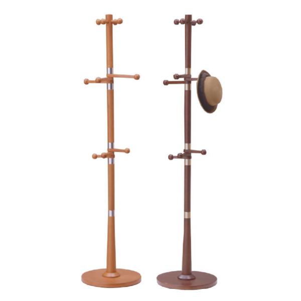 40幅 ポールスタンド PS-1001CD PS-1001DO フック部分が360度回転 ポールハンガー ナチュラル ダーク 曙工芸サイズ 幅400ｘ奥行400ｘ高さ1750mm主材料 マイアン材カラー ナチュラル / ダーク塗装 ウレタン...