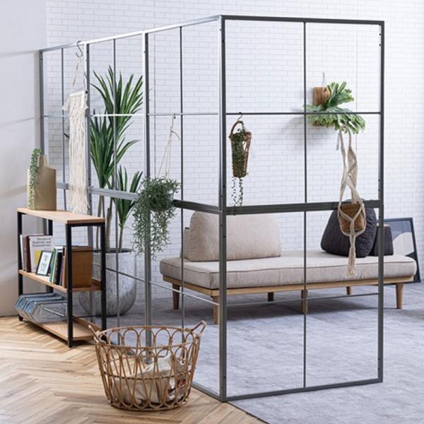 パーテーション 間仕切り オープンラック グレー モダン ラック アイアン 自由な連結 ホテルライク Hawkinson ホーキンソン nora ノラ商品説明:さりげなく生活に馴染み、使うほどに愛着がどんどん沸いてくる、どこか懐かしい家具「...