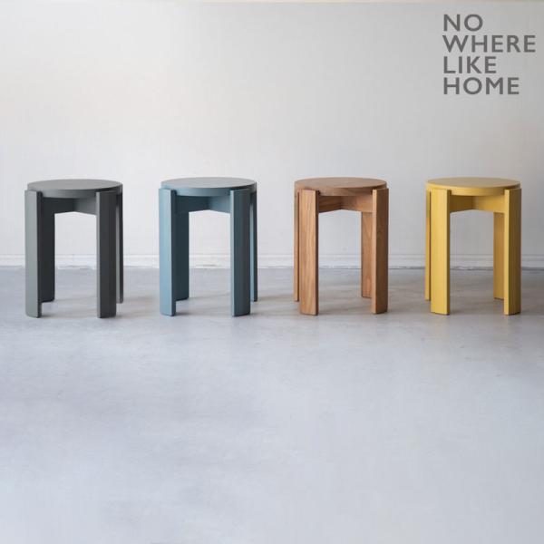 スツール スタッキングスツール 椅子 おしゃれ 無垢材 オーク ラバーウッド 板座 スタッキング可能 CAROTTE カロット NWLH ノーウェアライクホーム  商品説明ちょうどいいサイズの可愛らしいスツール。「Stool CAROTTE...