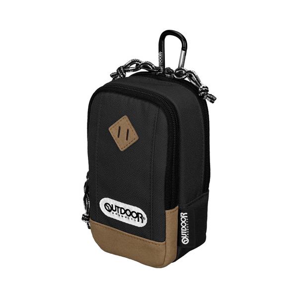 コンパクトカメラとスマートフォンの収納に最適【商品仕様】参考収容寸法(前面ポケット):約W80×H150×D15mm参考収容寸法(メインポケット):約W75×H145×D45mm外寸法:約W95×H165×D75mm重量:約90g材質:ポリ...