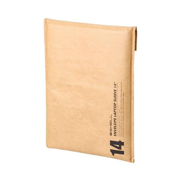 Tyvek（R）を使用した紙のような風合いのおしゃれなPCスリーブ【商品仕様】参考収容寸法:約W230×H325×D20mm（13.3〜14インチのノートPCの収納に適しています。）外寸法:約W275×H340×D15mm重量:約70g材質...