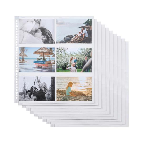 フォトシステムファイルシリーズの「プリントファイル L」と「システムバインダー」でお使いいただける替台紙【商品仕様】仕様:30穴バインダー対応外寸法:約W285×H310mm対象写真サイズ:Lサイズ（W127×H89mm）ポケットサイズ:L...