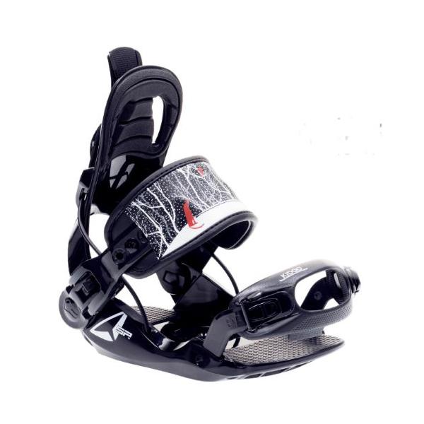 ★エスピー　ユナイテッド バインディングスノーボードバインディング　キッド　ブラック（ブーツサイズの参考目安：20.0〜23.0） エスピー ユナイテット　ビンディングのキッドは、ユース世代が楽く、自由に、そして自己表現する事が可能です。軽...
