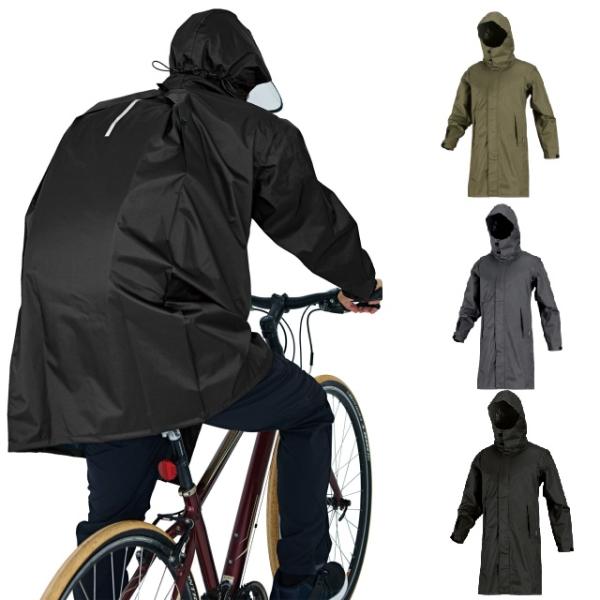 驚きの視界！雨の日の自転車や作業を安全・快適にする、革新的レインウェアフードとボディ部分を分離した独自の回転フード構造。前方の視界をクリアに保つバイザートップ。ダブル特許により、安全性と快適性、さらに驚異的な視界を実現した革新的レインウェア...