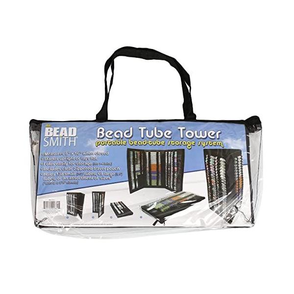 「商品情報」The Bead Tube Tower is an ideal storage solution for a cluttered work area. 38 Small 2-3" Tubes, 69 large 5-6" tub...