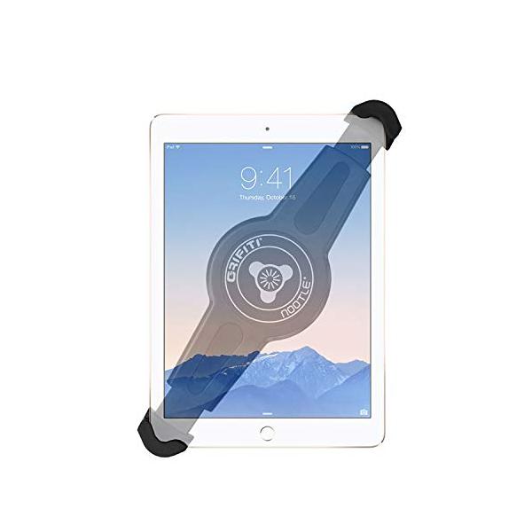 「商品情報」Grifiti NootleユニバーサルiPadとタブレット三脚と一脚マウントのみ! iPad、ミニボールヘッド、スタンドは含まれていません。ケースやスキンの有無にかかわらず、スタンドや三脚でiPadやタブレットを使用する場合に...