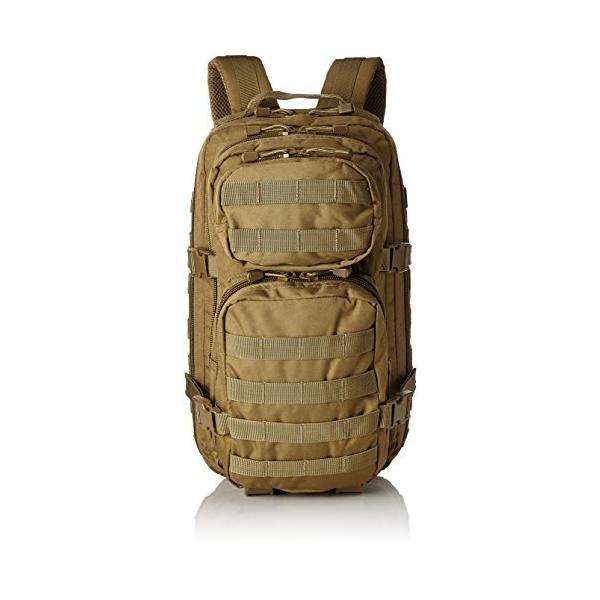 「商品情報」This heavy duty and water-resistant 20 liters assault pack features 2 large compartments with various zip and mesh...