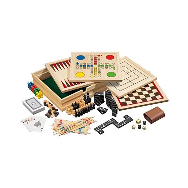 「商品情報」天然素材で作られた木製のおもちゃを得意とする、ドイツのPhilos社の製品です。「主な仕様」寸法 235 x 235 x 60 mmプレーヤー数 １人〜 プレイ時間 １５分程度〜 対象年齢6歳以上ダイスゲーム・チェス・バックギャ...