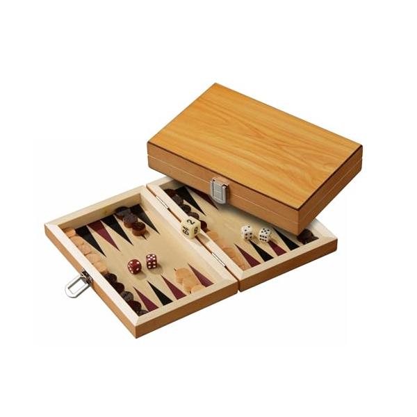 「商品情報」説明天然素材で作られた木製のおもちゃを得意とする、ドイツのPhilos社のBackgammon 携帯用ミニバックギャモンセットです バックギャモンは二人用のゲームで、すぐに始められます。 ルールはシンプルですが、運と戦略がモノを...