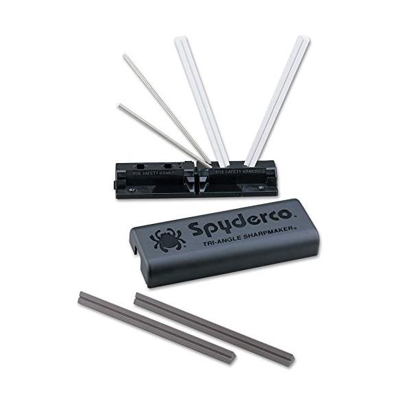 「商品情報」The Tri-Angle Sharpmaker (204MF) includes two sets of high alumina ceramic stones: A pair of medium-grit (brown) s...