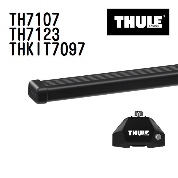 スバル フォレスター THULE スーリー ベースキャリア TH7107 TH7123 THKIT7097