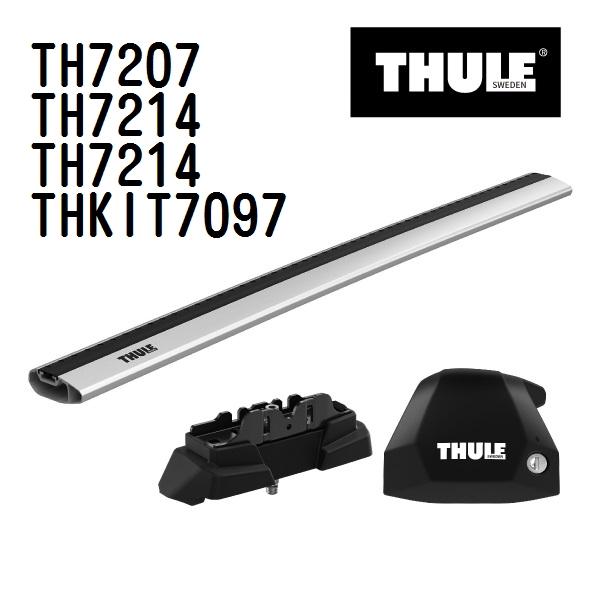 スバル フォレスター THULE スーリー ベースキャリア TH7207 TH7214 TH7214 THKIT7097