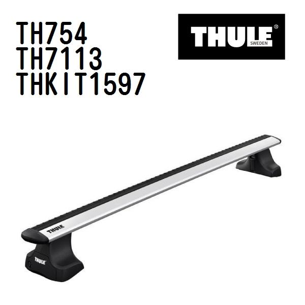 フォルクスワーゲン ジェッタ THULE スーリー ベースキャリア TH754 TH7113 THKIT1597